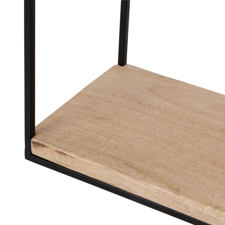 Rek van mangohout en metaal Shelley | Maisons du Monde