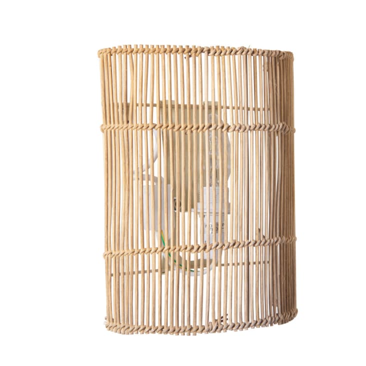 Rotan wandlamp met strepen Nat Figueras | Maisons du Monde