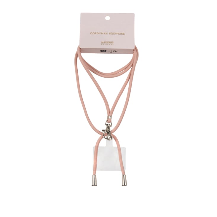 Roze en zilveren telefoonkabel Essentiel | Maisons du Monde