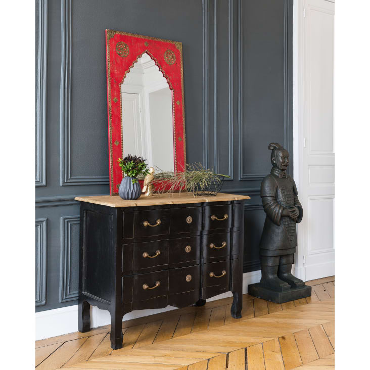 Schale aus Metall, schwarz | Maisons du Monde