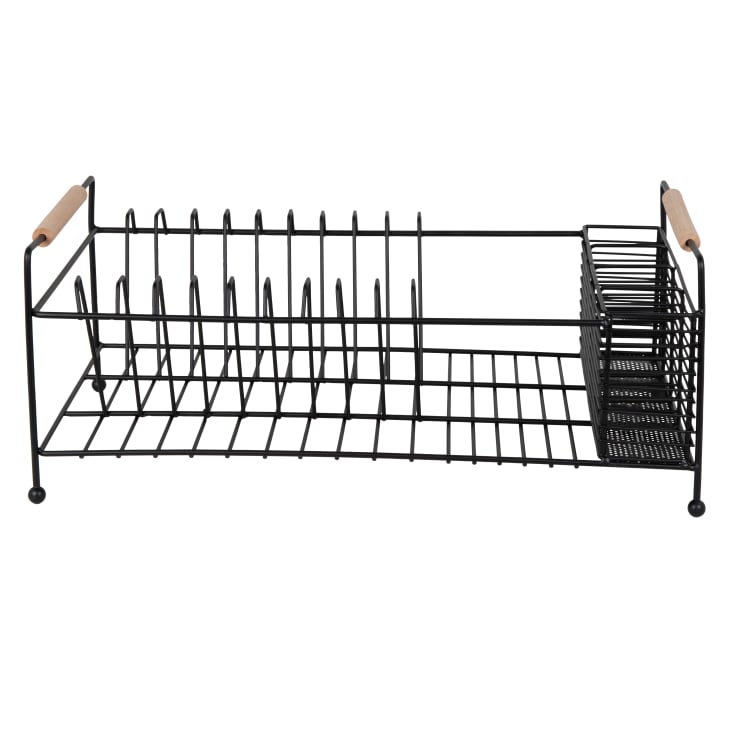 Scolapiatti in metallo nero | Maisons du Monde