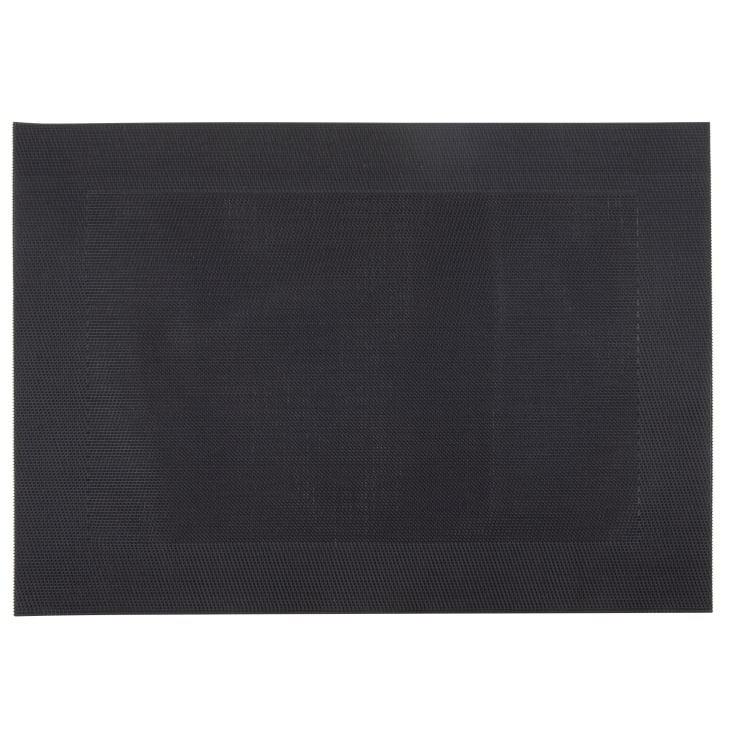 Set de table tissé noir | Maisons du Monde