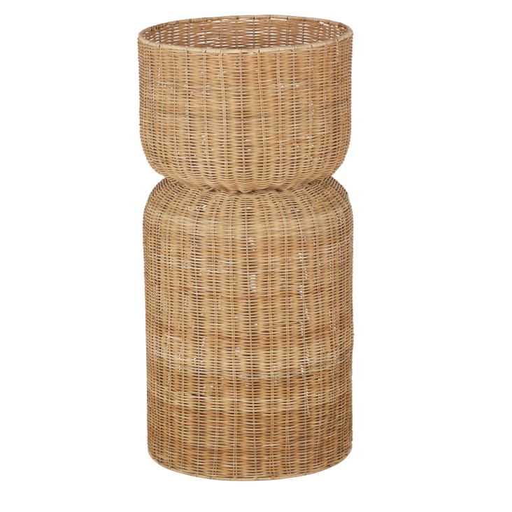 Sierpot van gevlochten rotan, H82 HONORINE | Maisons du Monde