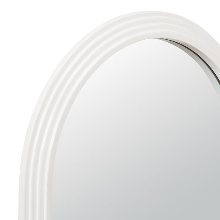 Specchio ad arco bianco 50x70 cm Jack | Maisons du Monde