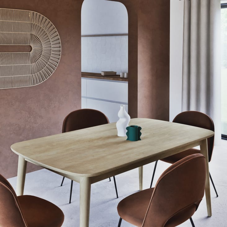 Table à manger extensible 6 à 10 personnes L160/230 Bronx | Maisons du ...