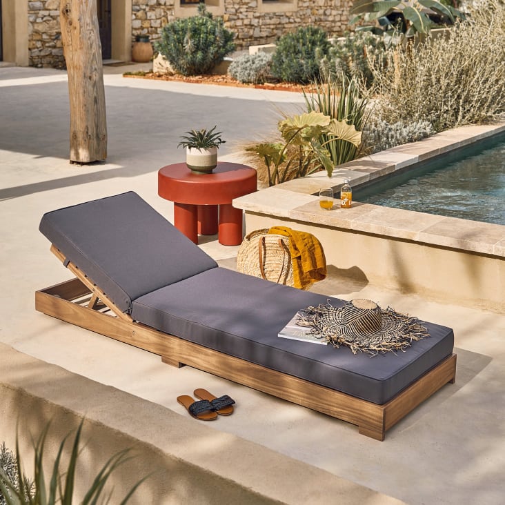 Table basse de jardin ronde terracotta D65 MELINGO | Maisons du Monde