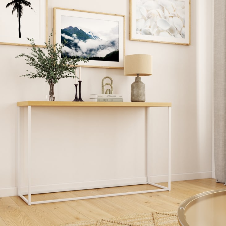Table console blanche Austral | Maisons du Monde