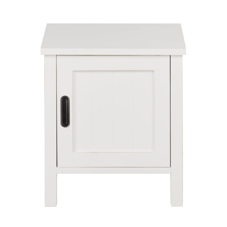Table de chevet 1 porte blanche Seashore | Maisons du Monde