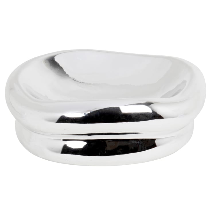 Taça decorativa em porcelana dourada ANATOLIE | Maisons du Monde