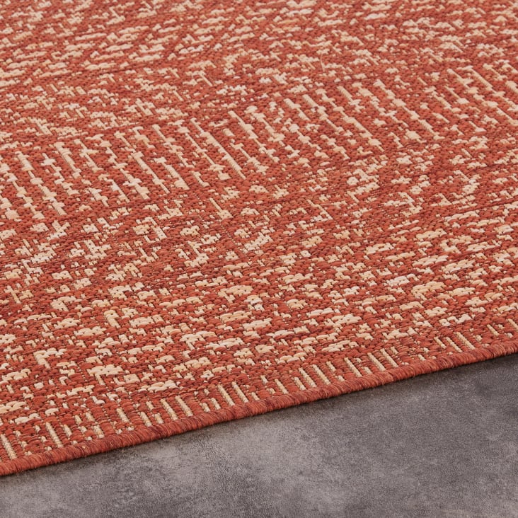 Tapete de exterior tecido terracota 200x290 Anthea | Maisons du Monde