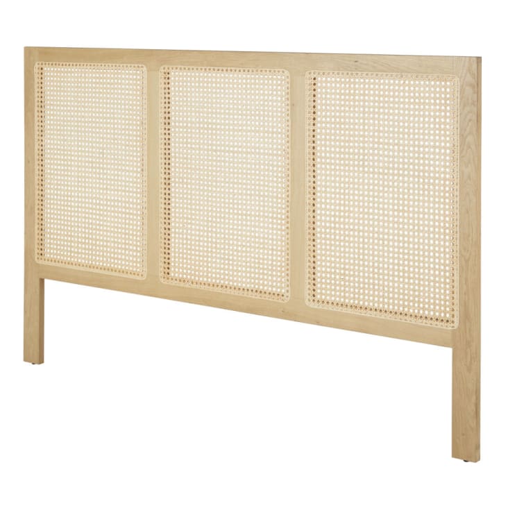 Testata da letto per letti 140 e 160 cm in rattan incannucciato Canopy ...
