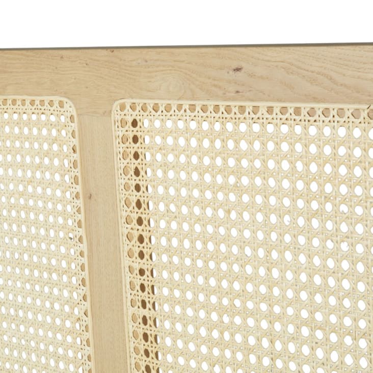 Testata da letto per letti 140 e 160 cm in rattan incannucciato Canopy ...
