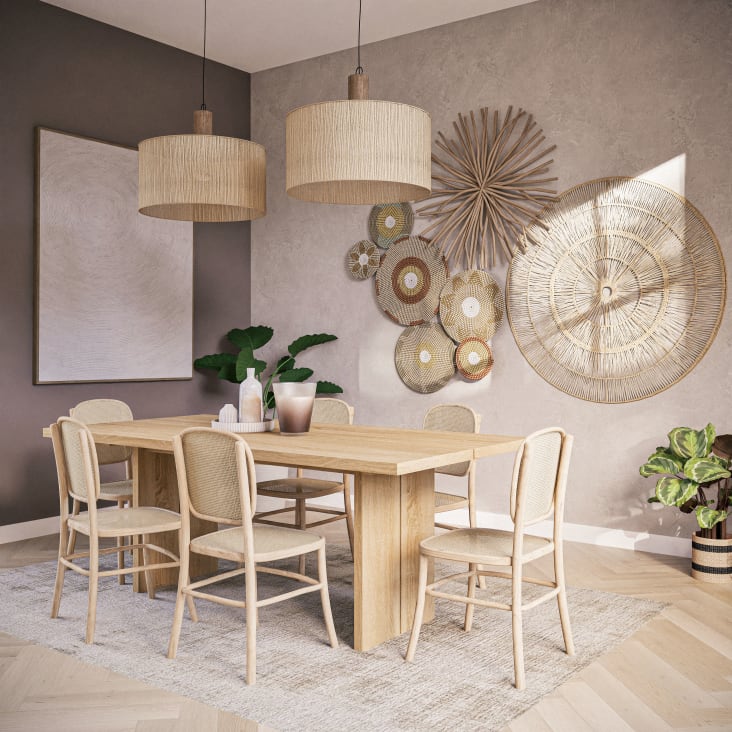 Toile peinte blanche 153x123 YVILAC | Maisons du Monde