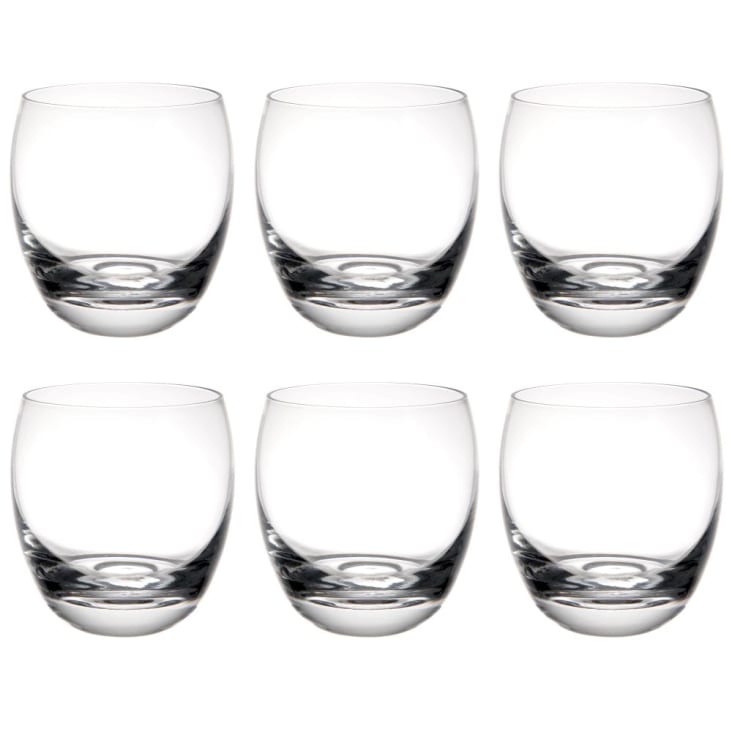 Vaso ancho tonel de cristal | Maisons du Monde