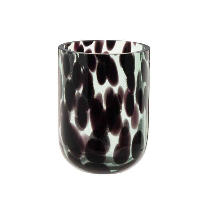 Vaso en vidrio negro y transparente Cubano | Maisons du Monde