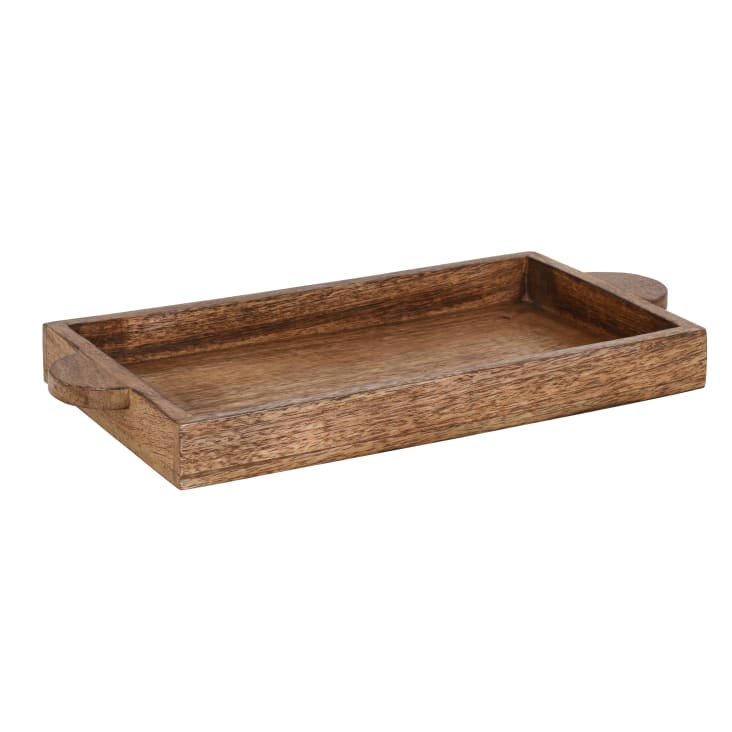 Vassoio rettangolare in legno di mango NATHAN | Maisons du Monde