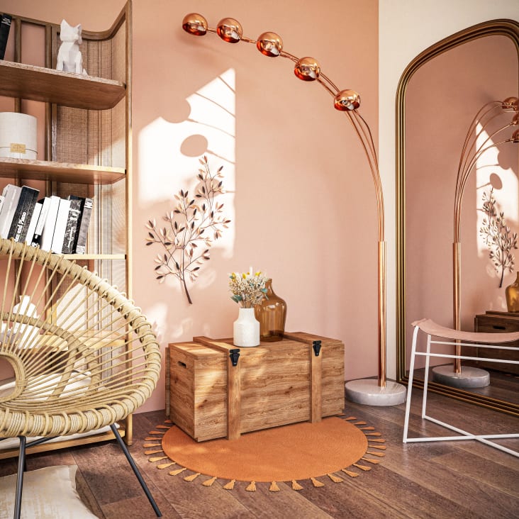 Wit beeldje vos H26 Fox Origami | Maisons du Monde