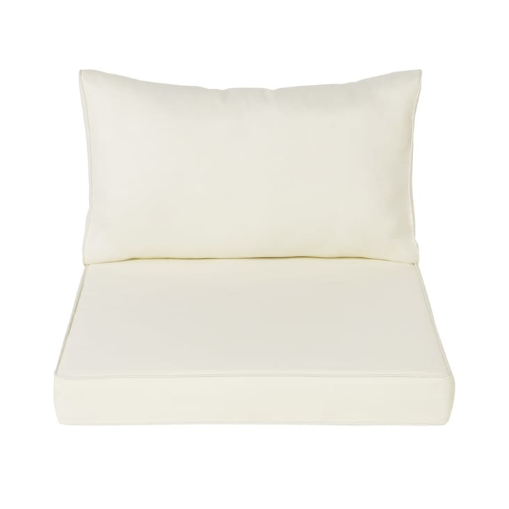 Witte kussens voor tuinzetel L74 Isola | Maisons du Monde