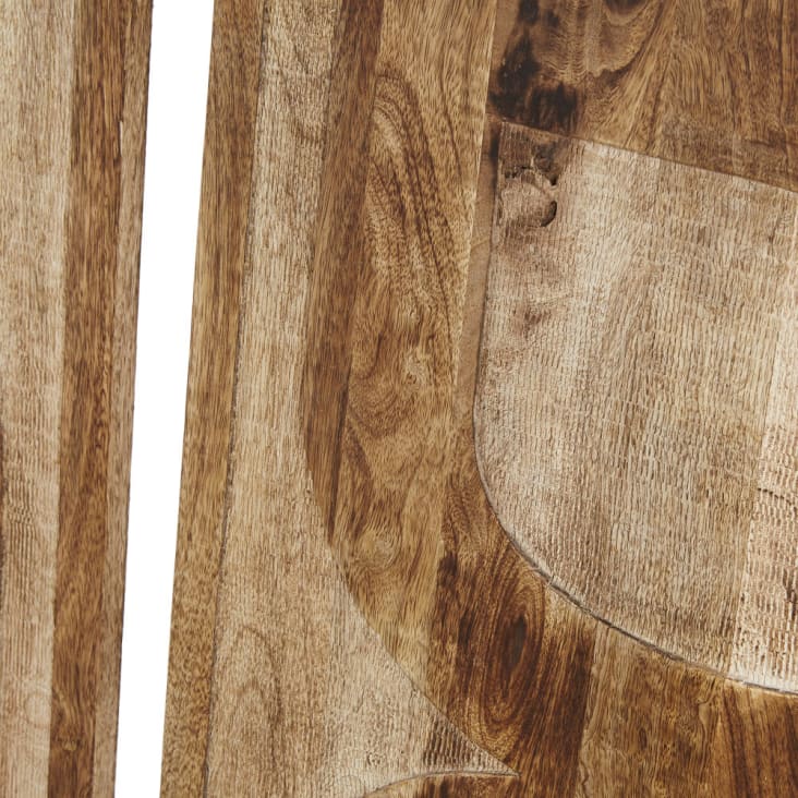 Zweiteilige Wanddekoration aus Mangoholz mit Schnitzerei MARJANI | Maisons du Monde