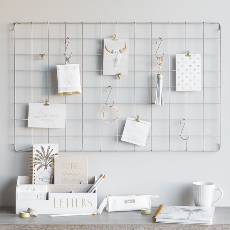 Bandeja para cartas calendario blanco LETTERS | Maisons du Monde