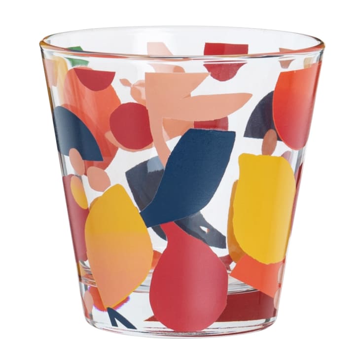 Gobelet en verre motifs fruits multicolores | Maisons du Monde