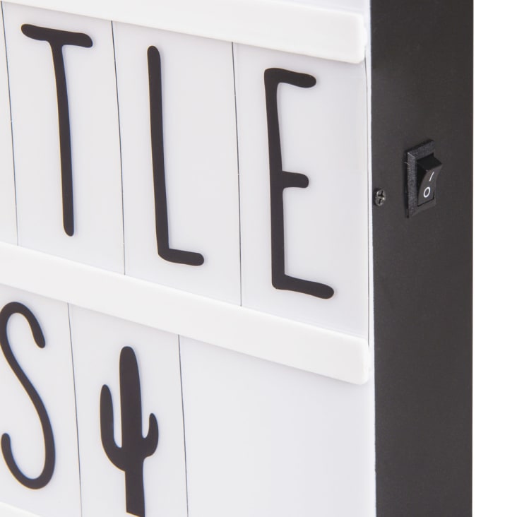 Lightbox boîte lumineuse à messages A4 LIGHTBOX | Maisons du Monde