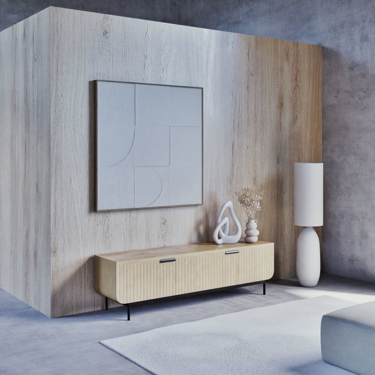 Statue abstraite en dolomite blanche H40 Arondo | Maisons du Monde