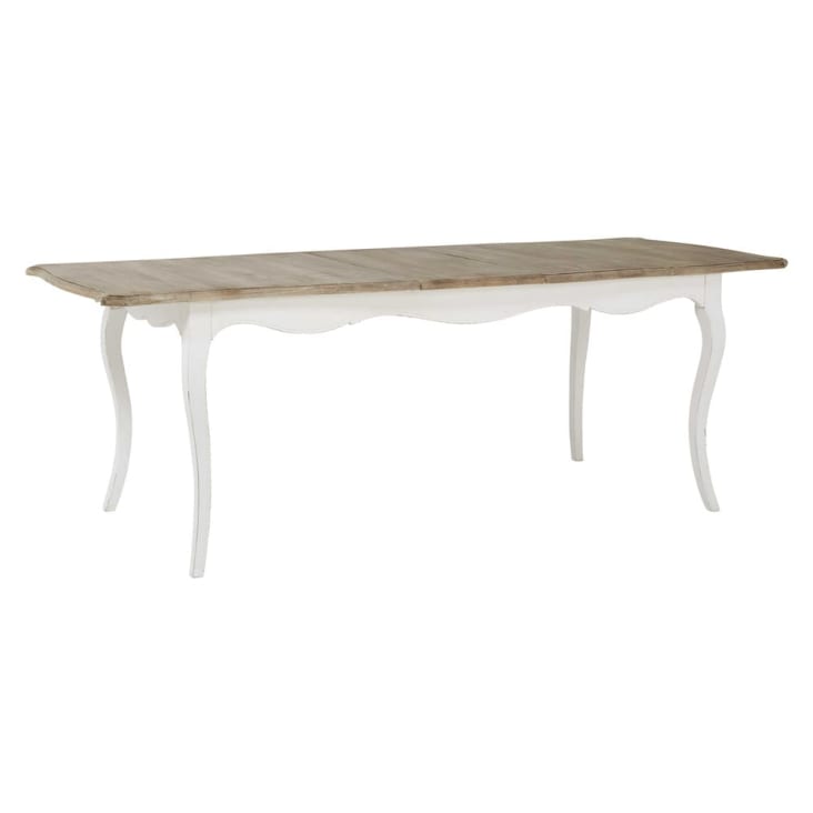 Table à manger extensible 8 à 10 personnes en manguier L180/220 ...