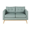 2-Sitzer-Sofa im skandinavischen Stil, beige meliert Brooke | Maisons ...