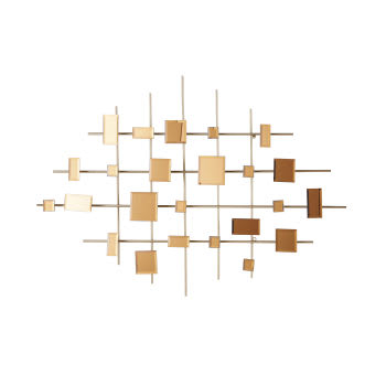 Wanddecoratie fiets van grenen en zwart metaal 76x50 | Maisons du Monde