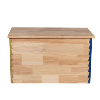 Baúl de madera de mango y metal negro FACTORY | Maisons du Monde