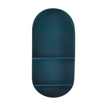 Perchero de pared con 3 cestas y 7 ganchos dobles madera marrón ...