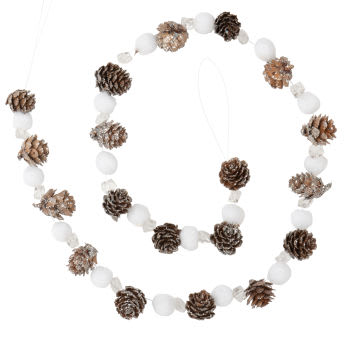 Grinalda luminosa com bolas em algodão multicolorido 20 LED C360 ...