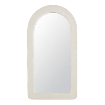 Specchio ad arco in legno di paulownia 80x180 cm Leon | Maisons du Monde