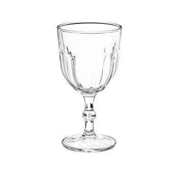 Weinglas aus transparentem Glas Corolle | Maisons du Monde