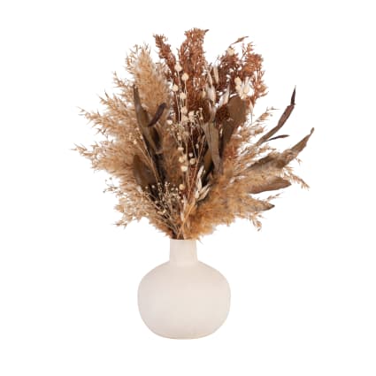 Bouquet di fiori secchi beige e arancione Graci | Maisons du Monde