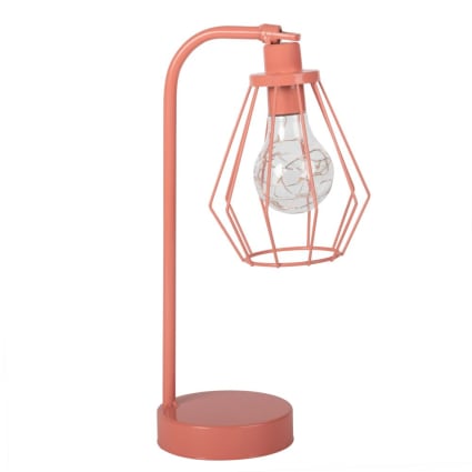 Ledlamp met roze metalen staander LOSY | Maisons du Monde