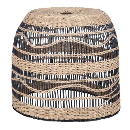 Niet-elektrische hanglamp van tweekleurig natuurlijke vezel JALA ...