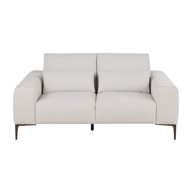 2-zits bank van geweven grijs stof Kyoto | Maisons du Monde