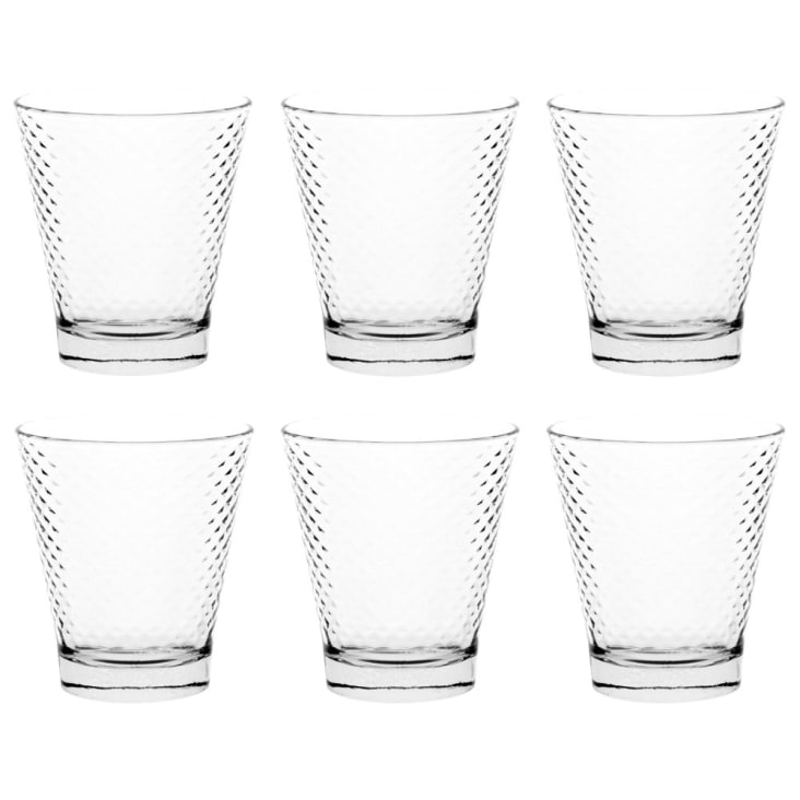 Bicchiere in vetro pressato | Maisons du Monde