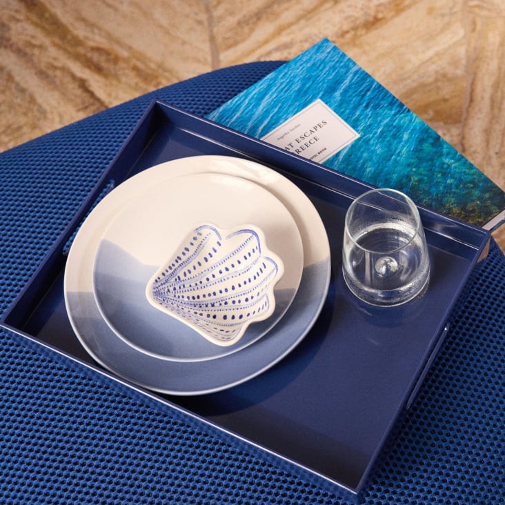 Blauwe dienblad | Maisons du Monde