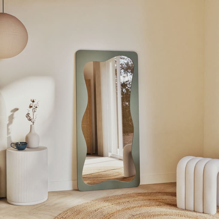 Bout de canapé colonne blanc OUMANA | Maisons du Monde