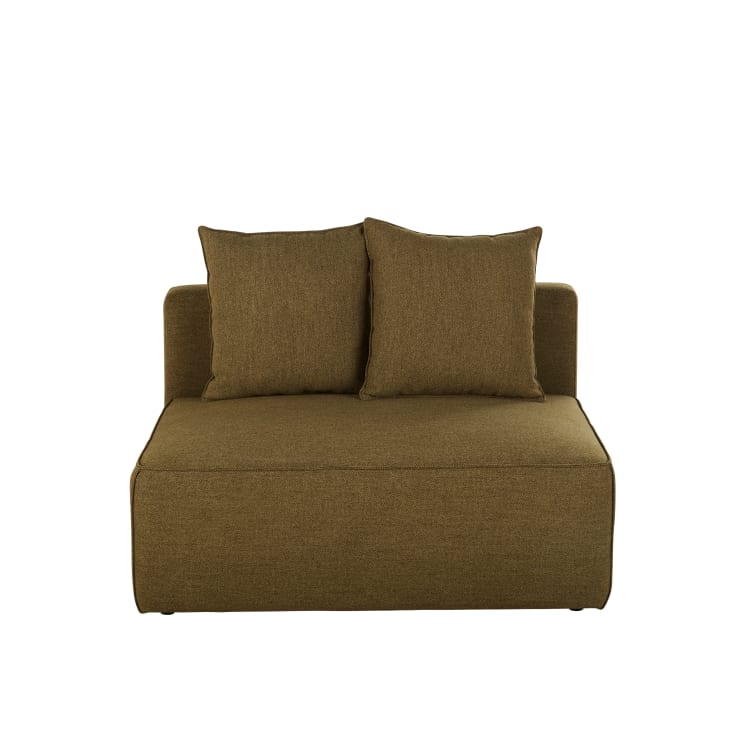 Chauffeuse 2 places pour canapé modulable vert kaki Barnaby | Maisons ...