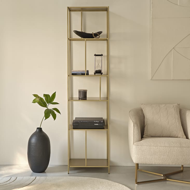 Colonna in metallo color ottone Simply | Maisons du Monde