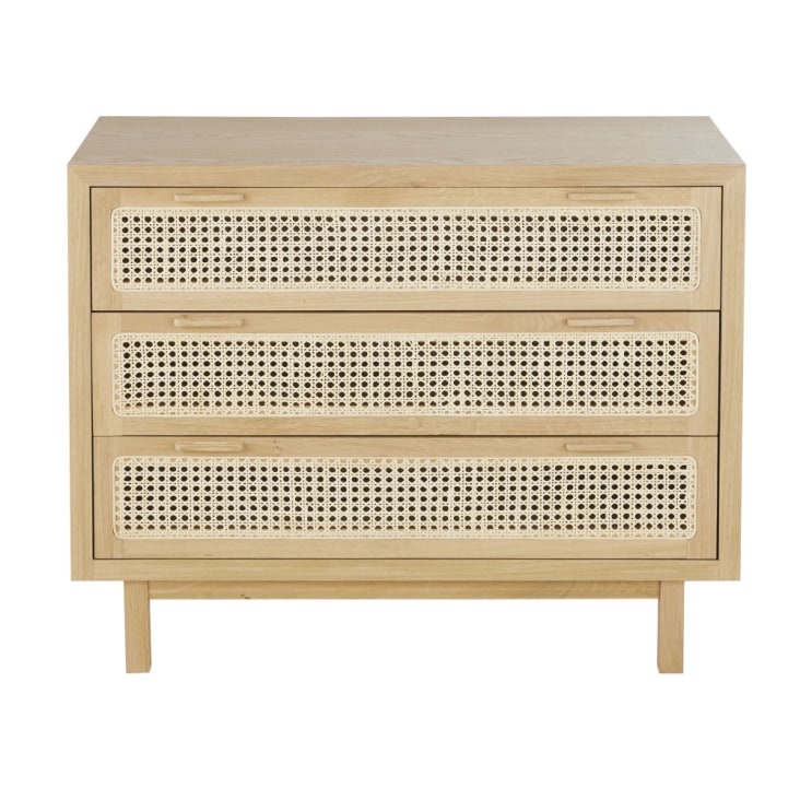 Comò con 3 cassetti in rattan incannucciato Canopy | Maisons du Monde