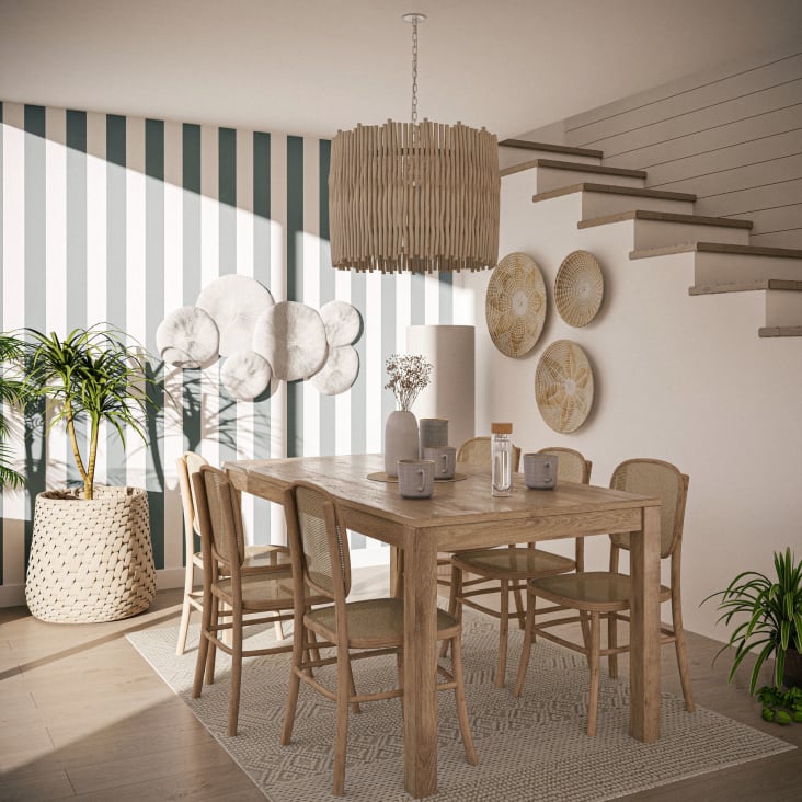 Conchas decorativas de parede em resina cru 120x70 CLAM | Maisons du Monde