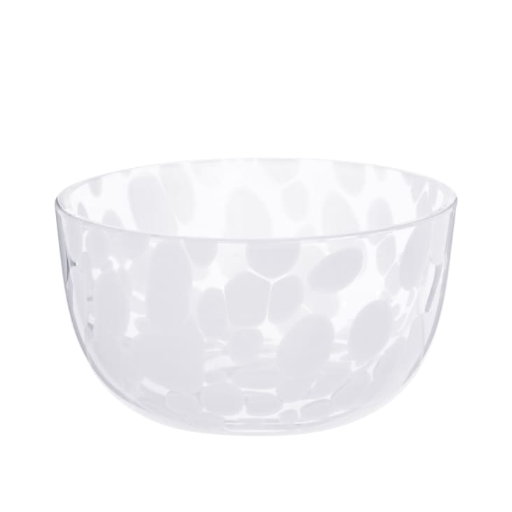 Coupelle en verre blanc et transparent Eliaz | Maisons du Monde