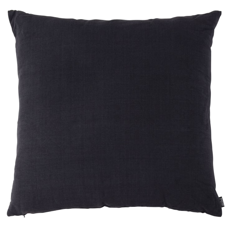 Coussin en coton texturé bleu marine 60x60 Olario | Maisons du Monde