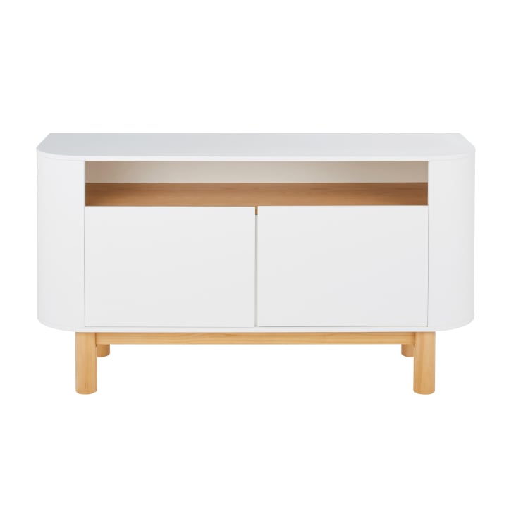 Two tone credenza store