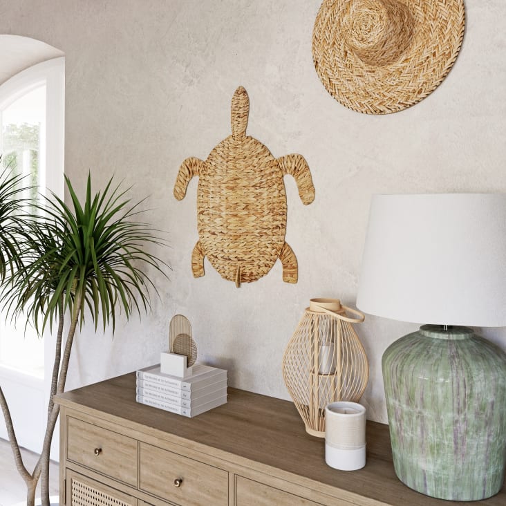 Deko-Element Schildkröte, braun und beige, H70cm SAINTE-MAXIME | Maisons du Monde